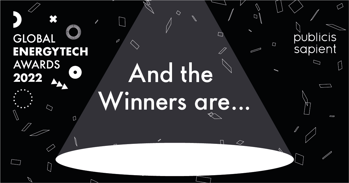 Publicis Sapient Announces Winners Of Second Annual Global Energytech Awards 2022 | Publicis Sapient