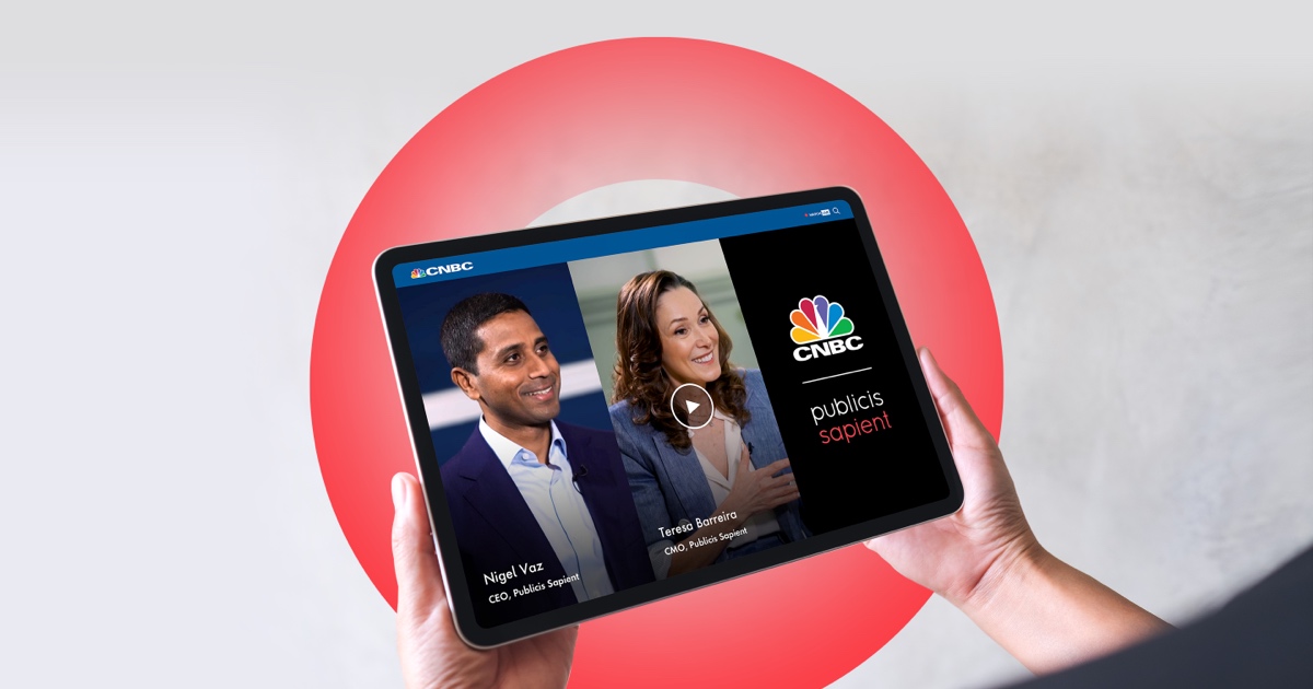 CNBC Features Publicis Sapient, Its Digital Business Transformation ...