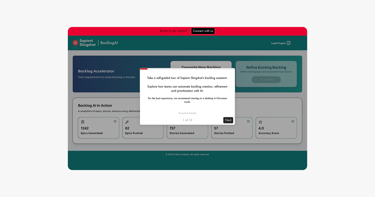 BacklogAI | Publicis Sapient